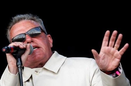 Suggs, lead singer of the British band Madness, performs on - Standard News